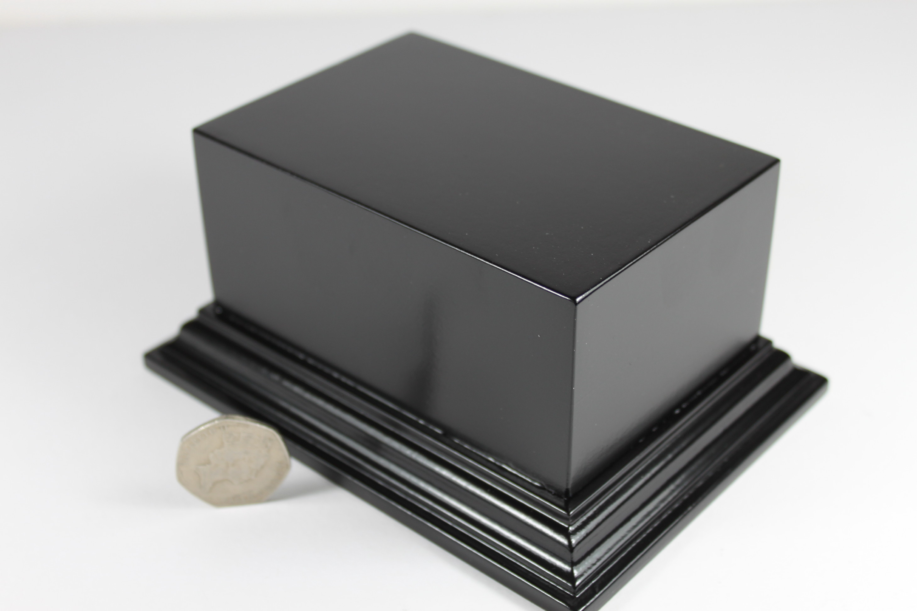 Black Oblong Plinth Base