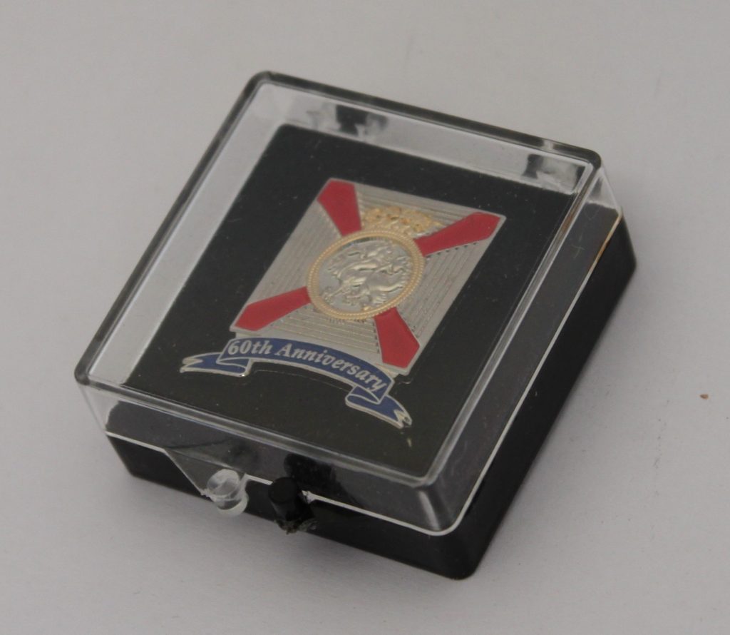 The Duke of Edinburgh's Royal Regiment 60th Anniversary Lapel Pin Badge ...